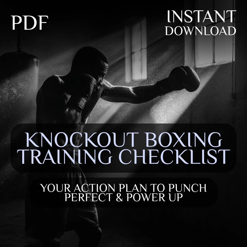 Knockout Boxing Training Checklist: Your Action Plan to Punch Perfect ...