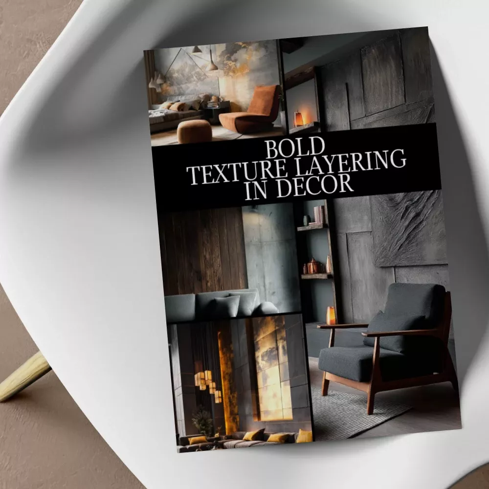 Bold Texture Layering in Decor Checklist | Digital Download Home ...