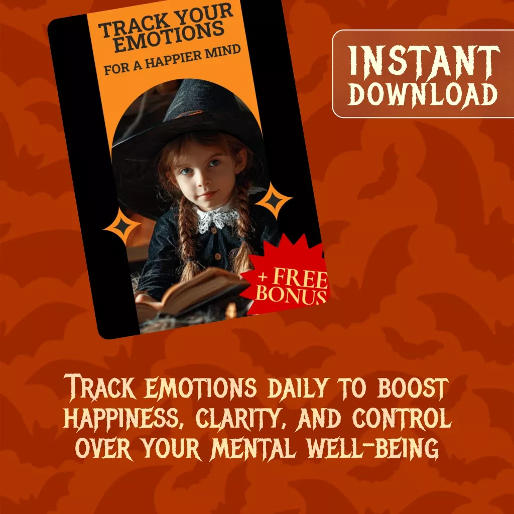Track Your Emotions for a Happier Mind | Fear vs Fun Emotional Tracker ...