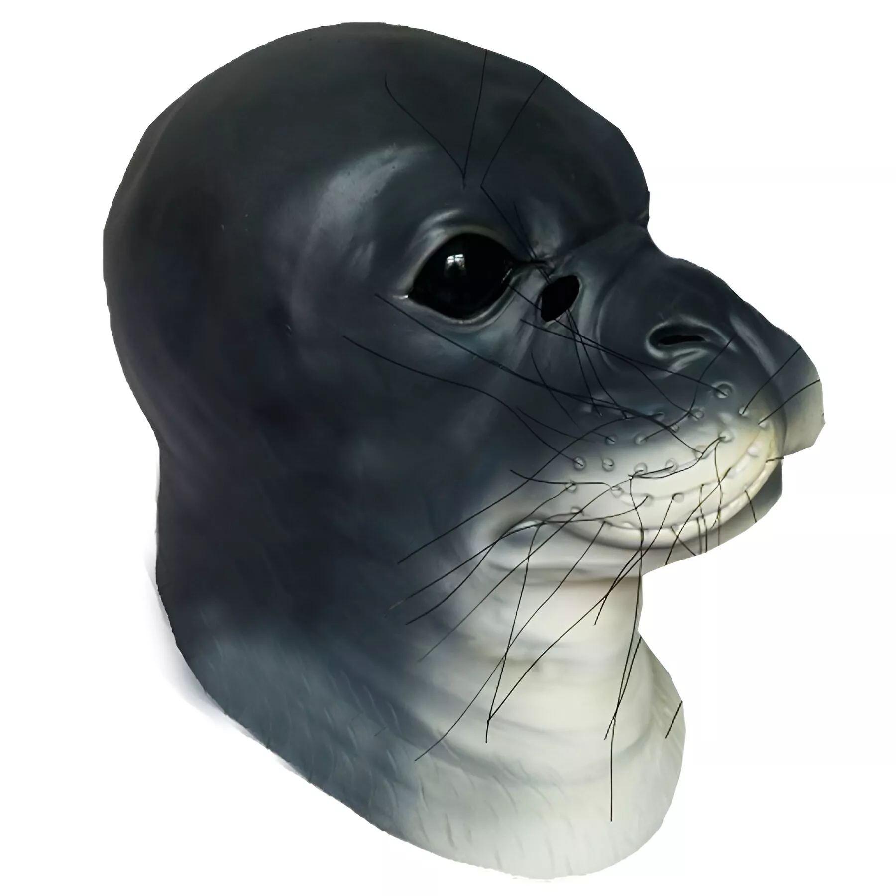 Cute Seal Sea Lion Head Latex Mask for Halloween & Cosplay