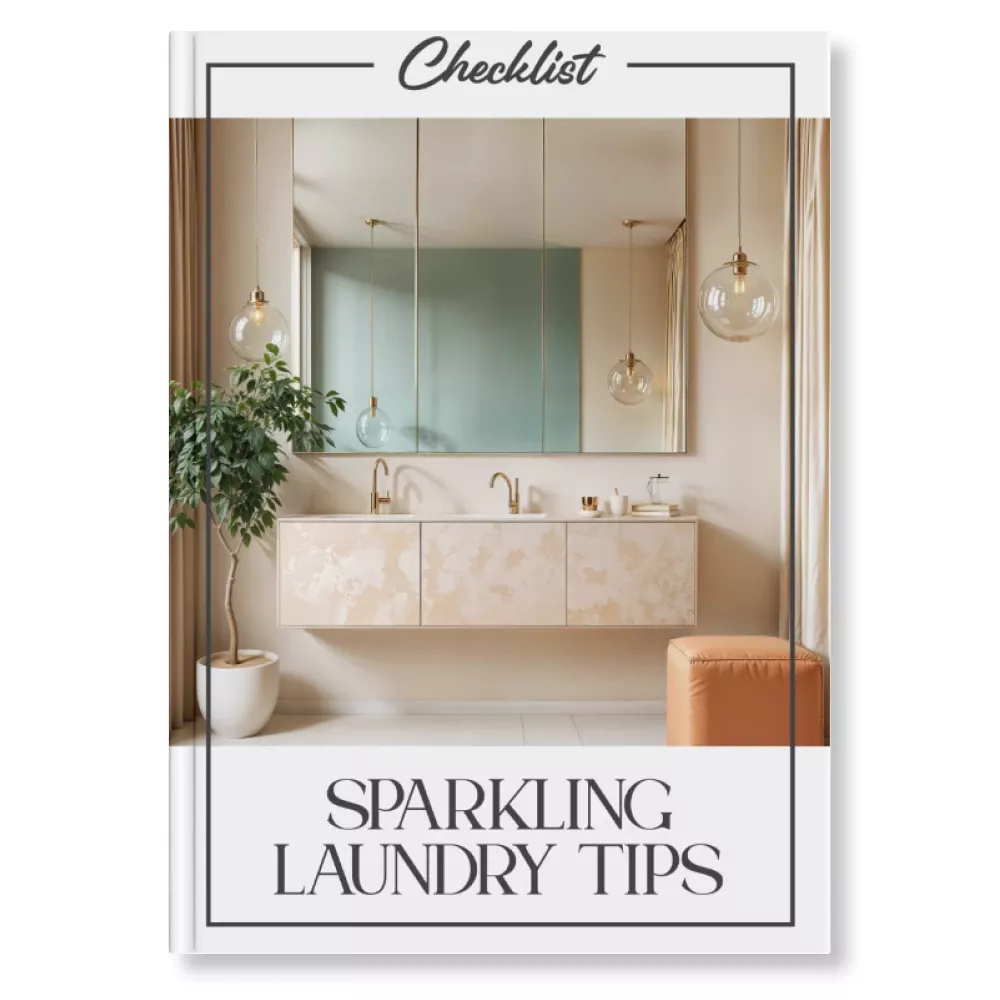 Sparkling Laundry Tips Checklist | How to Organize Your Laundry Area ...