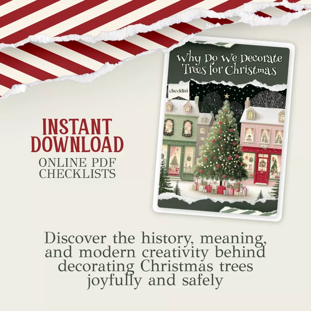 Why Do We Decorate Trees for Christmas | Printable Holiday Tradition ...