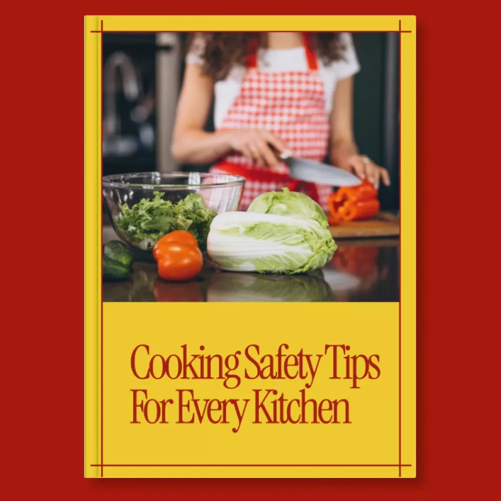 Cooking Safety Tips for Every Kitchen | Printable Kitchen Safety ...