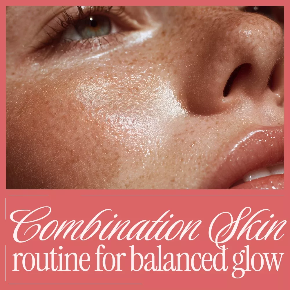 Combination Skin Routine for Balanced Glow | Skincare Guide for T-Zone ...